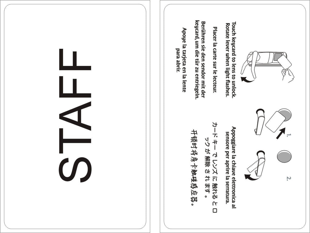 Staff Keycards | Keycard Solutions